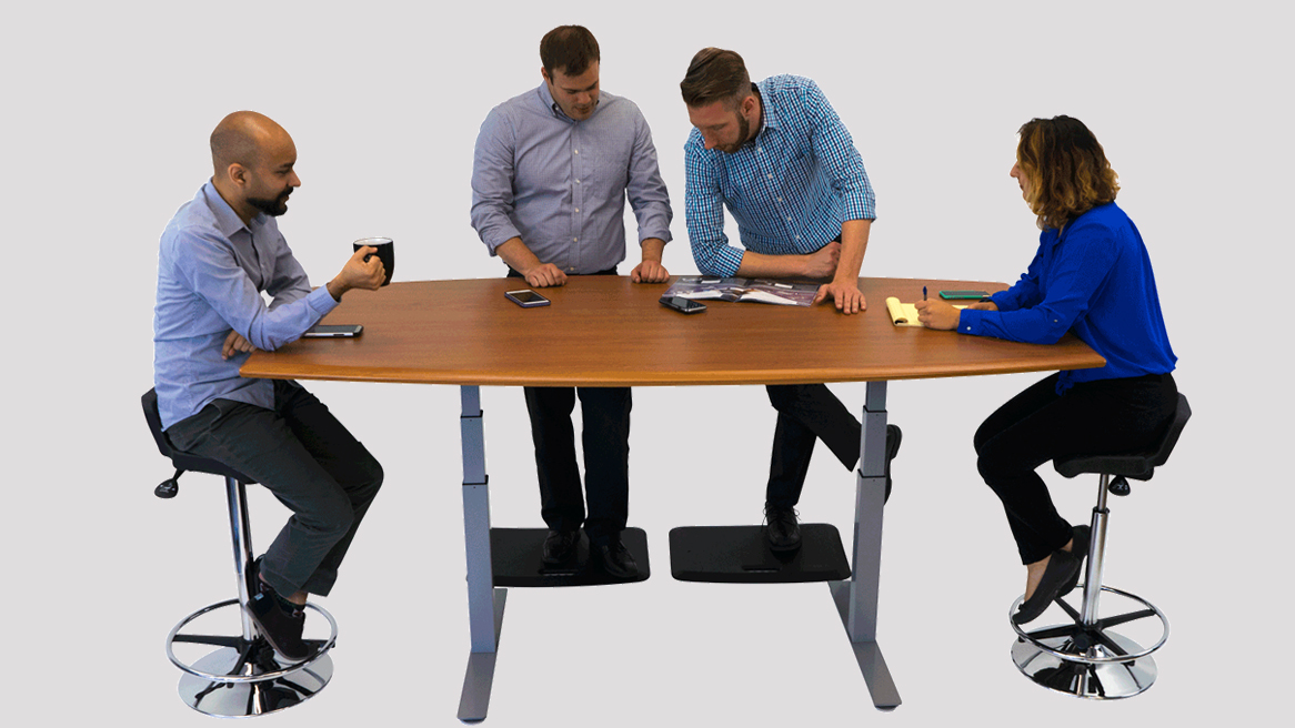 Adjustable Height Conference Table Category