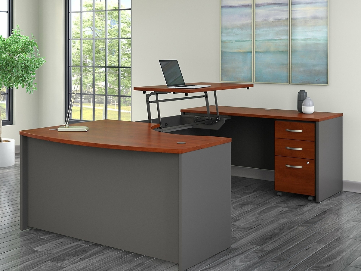 Bush Furniture Converter U Shaped Standing Desk The Experts Review